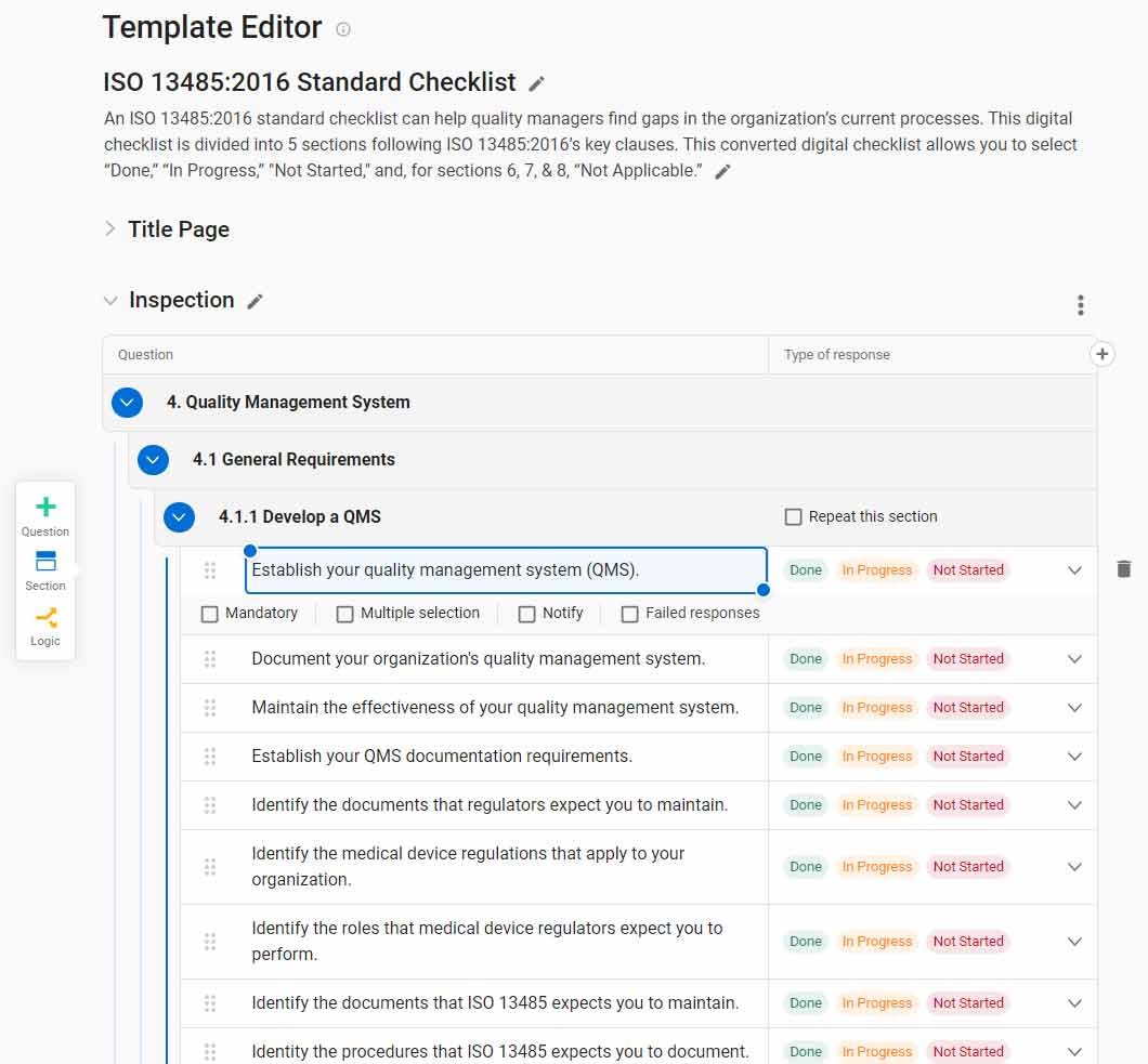 The Top 4 ISO 13485 Gap Analysis Templates: Pros and Cons
