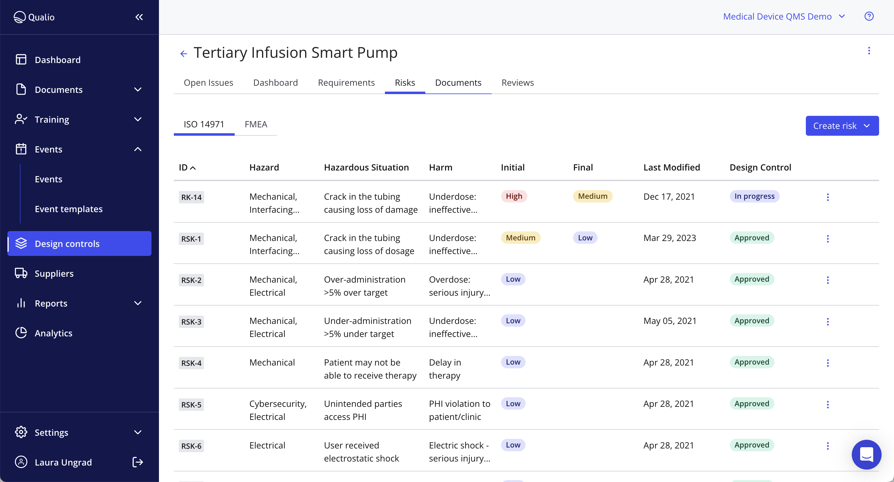 Medical Device QMS Software — Qualio