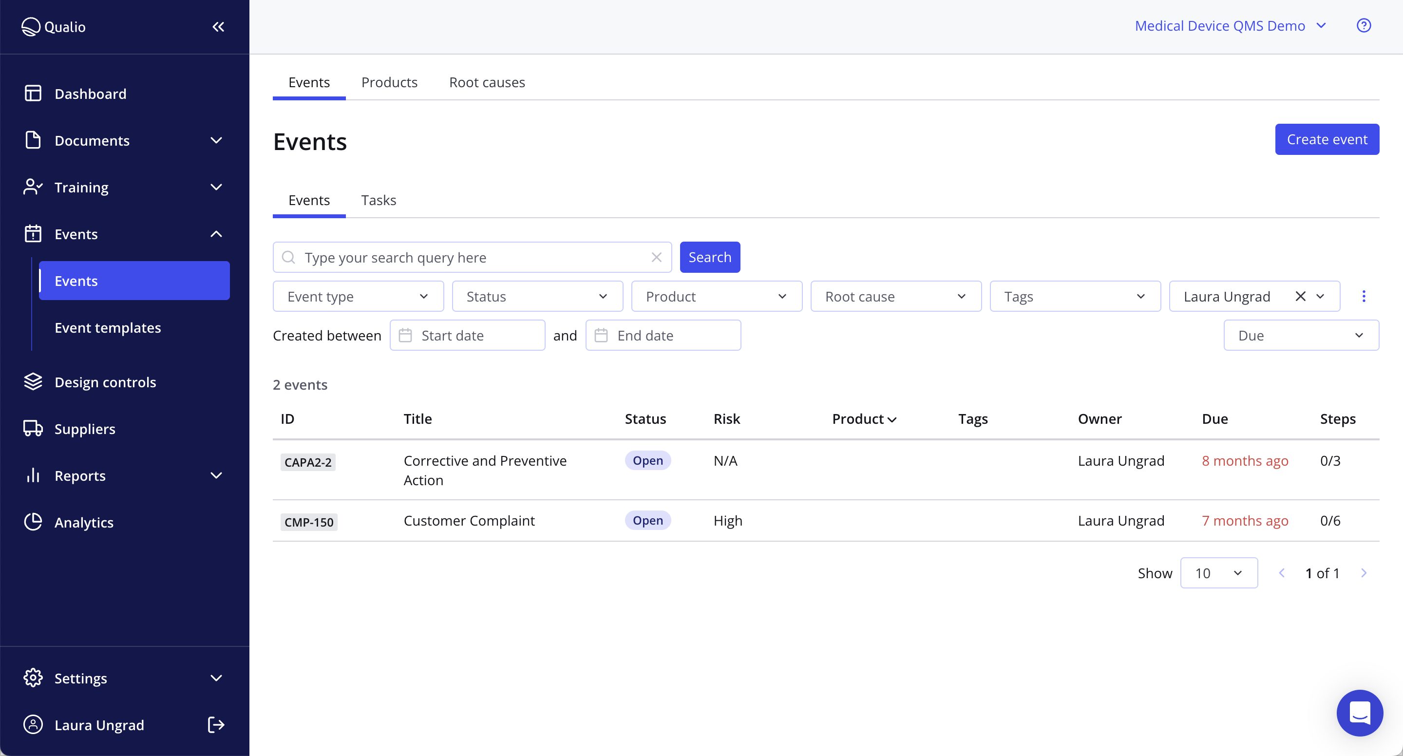 CAPA & Non-Conformance Management Software