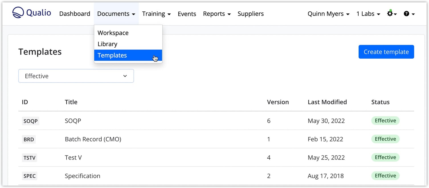 We just launched the best native document editor on the eQMS market